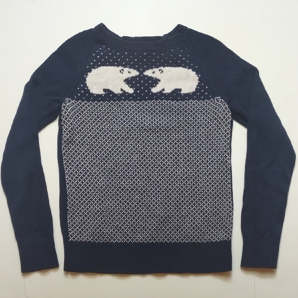 Bass | Sweaters | Bass Navy Blue Polar Bear Sweater | Poshmark
